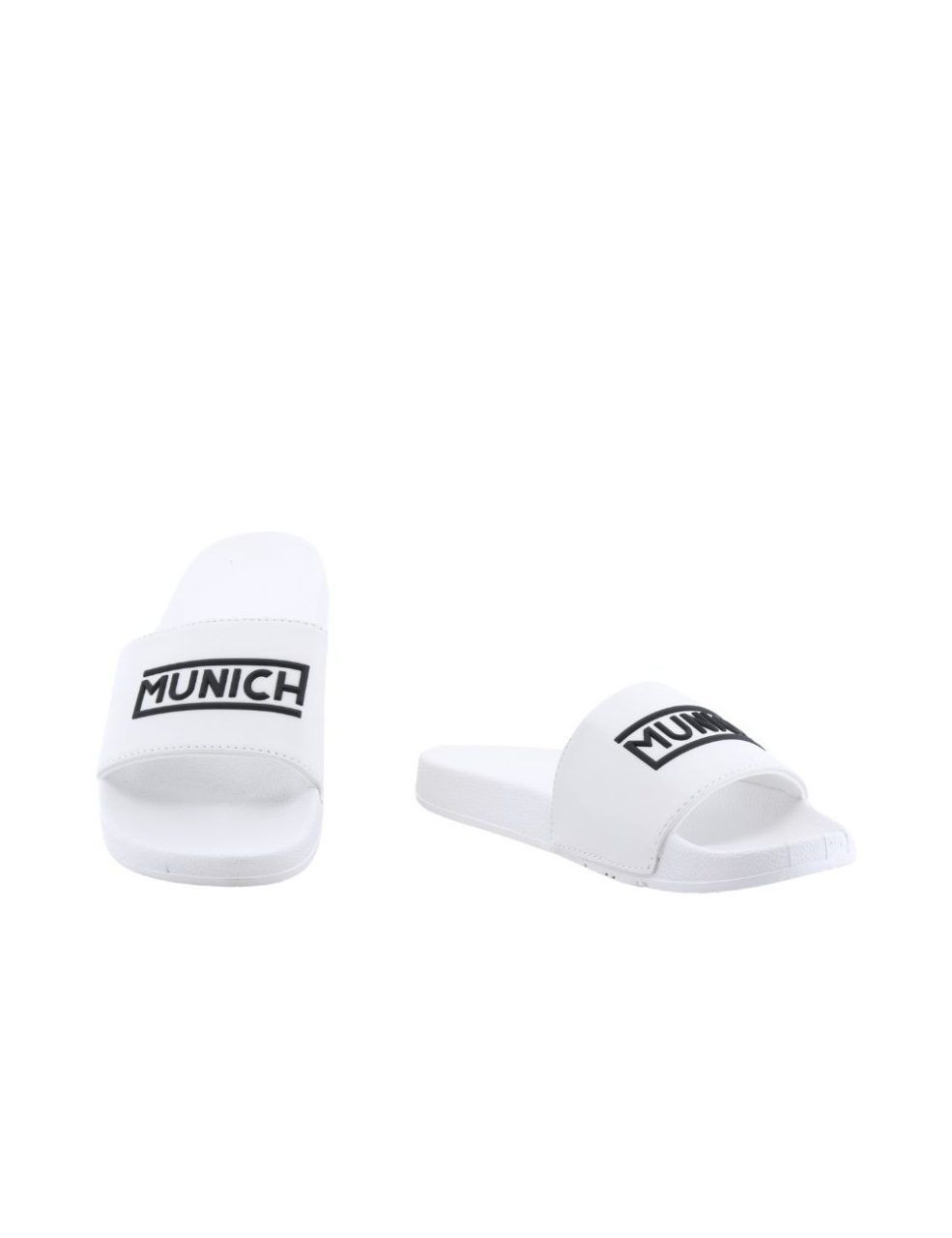 CHANCLA MUNICH FLAT SLIDER 3D LOGO - Mediodia Entrevías